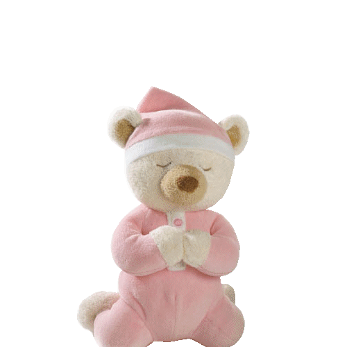 teddy bear praying (in Clipart)