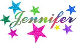 Jennifer (in Glitter Text)